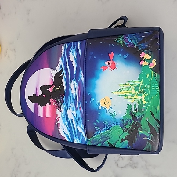 Loungefly | Bags | Disney Loungefly Little Mermaid Mini Backpack | Poshmark